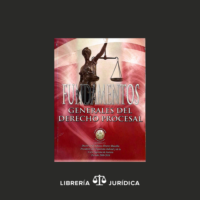 Fundamentos Generales del Derecho Procesal— Libreria Juridica