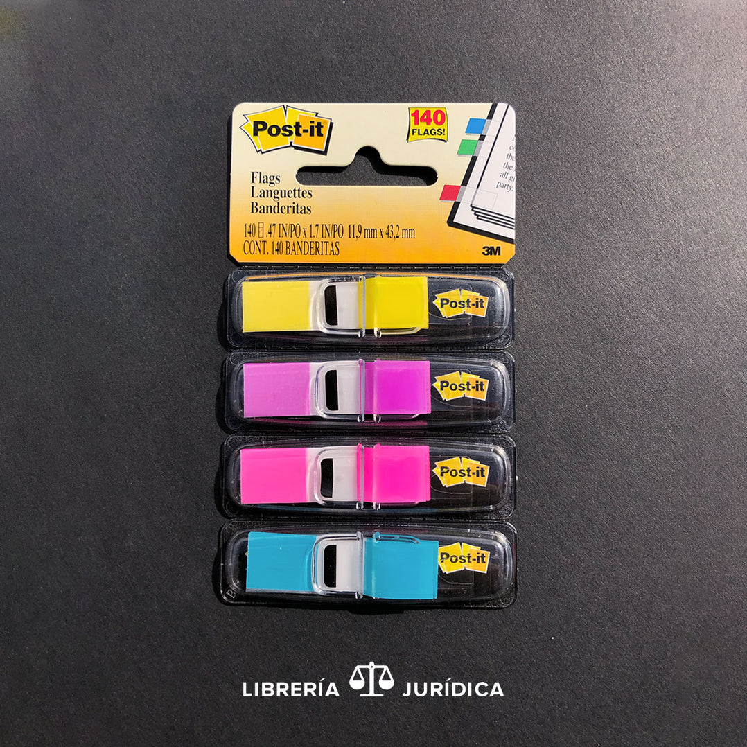 Banderitas Post-It Color Pastel— Libreria Juridica